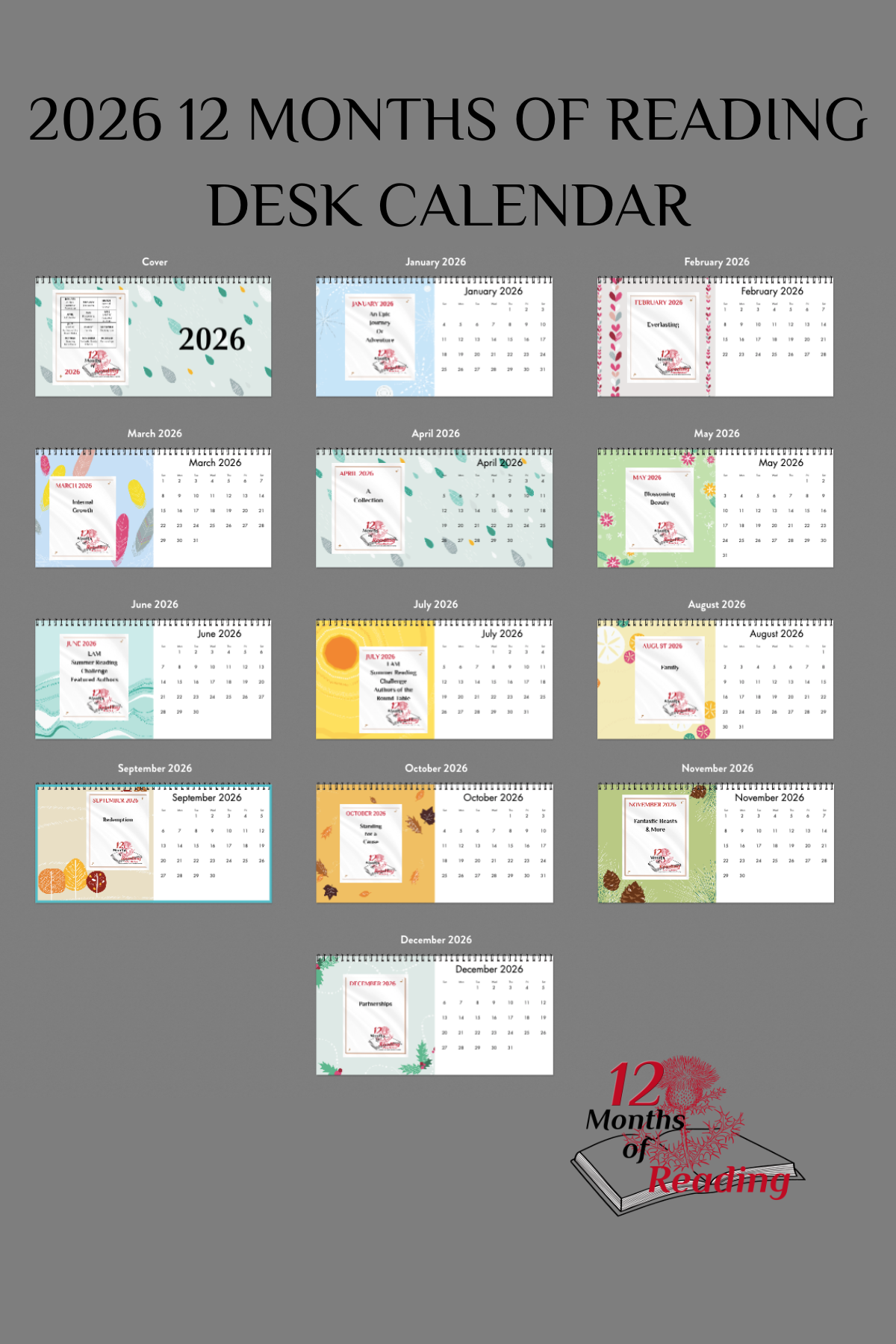 12 Months of Reading Challenge - Joy E. Rancatore