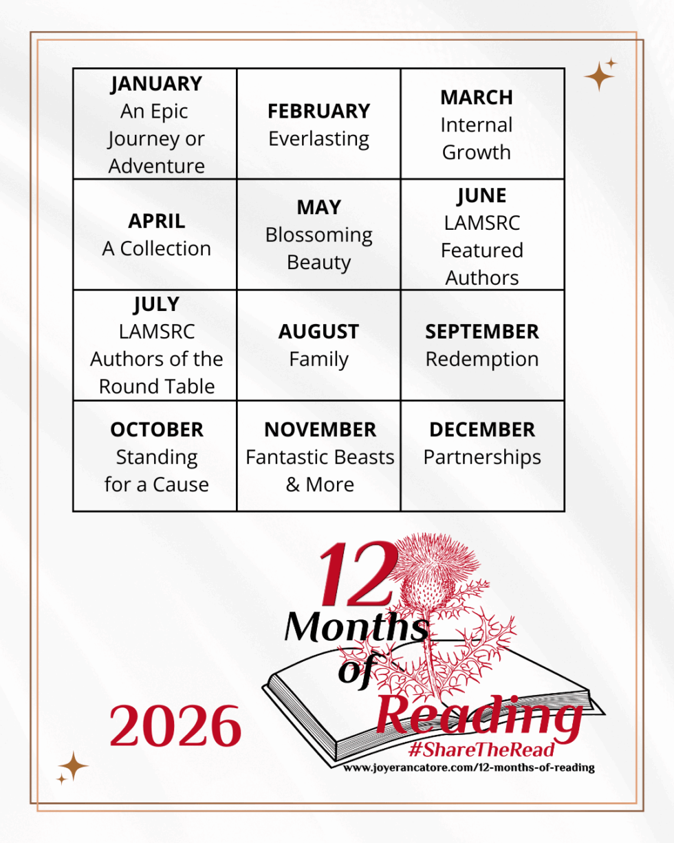 12 Months of Reading Challenge - Joy E. Rancatore